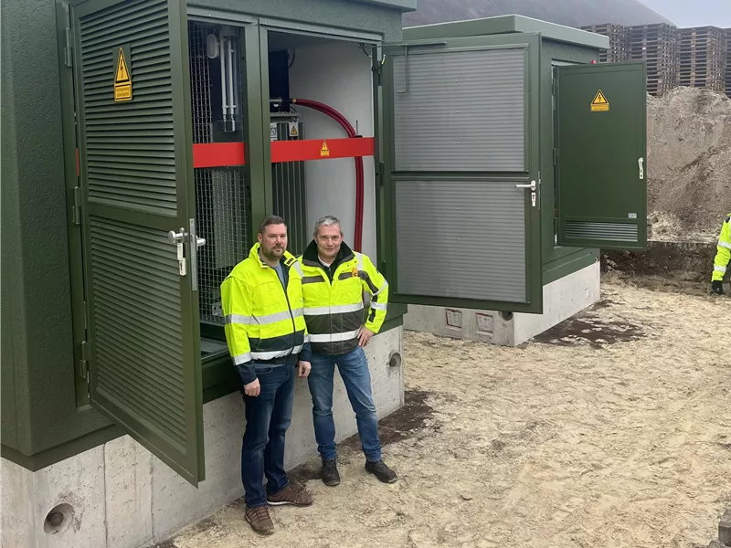 Neue Trafostation - Wilsaflor GmbH & Co. KG